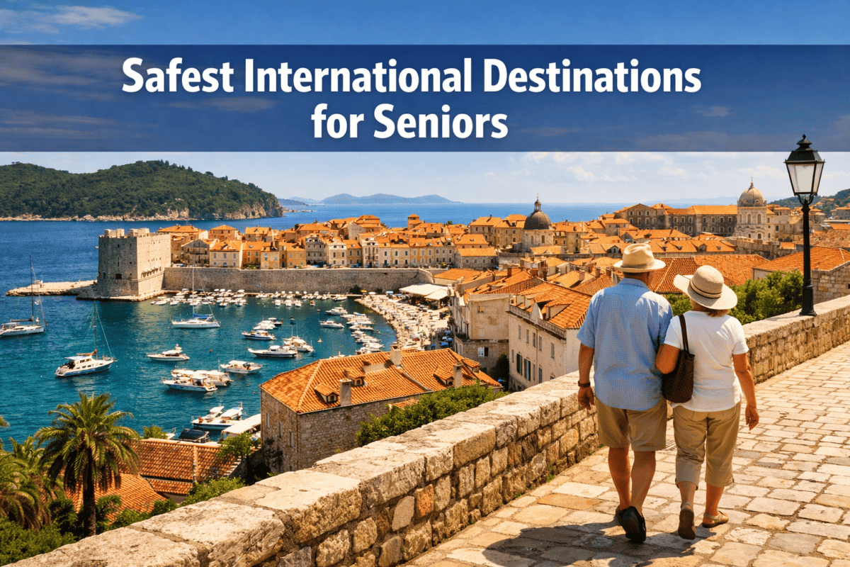 Safest International Destinations for Seniors 2026